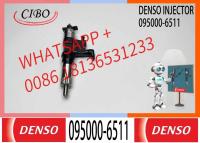 China Diesel Common Rail Fuel Injector 095000-6511 095000-6510 Injector for Hi-no 300 N04C N04C -TJ Engine for sale