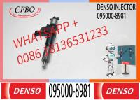 China High Quality Fuel Injector 095000-8981 Common Diesel Rail Injector 095000-8980 095000-8981 095000-8982 for ISUZU 6WG1 Engine for sale