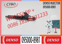 China High Quality Fuel Injector 095000-8981 Common Diesel Rail Injector 095000-8980 095000-8981 095000-8982 for ISUZU 6WG1 Engine for sale