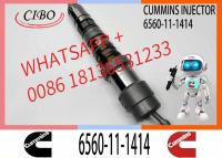 China Hot Sale Diesel Engine Injector Assembly Fuel Injector 6560-11-1414 for Engine SAA6D1703-C8 QSK23 for sale