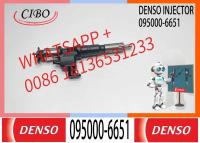 China New Diesel Fuel Common Rail Injectors 095000-6651 8-98030550-0 8-98030550-1 GIGA 6WF1 Heavy Duty Injector for sale