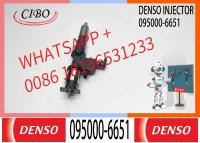China New Diesel Fuel Common Rail Injectors 095000-6651 8-98030550-0 8-98030550-1 GIGA 6WF1 Heavy Duty Injector for sale