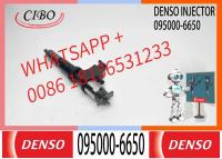 China 095000-6650 Factory Price Common Rail Fuel Injetor 095000-6650 8-98030550-4 Injector Assembly for ISUZU Truck 6WG1 Engine for sale