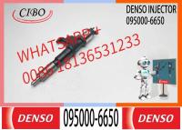 China 095000-6650 Factory Price Common Rail Fuel Injetor 095000-6650 8-98030550-4 Injector Assembly for ISUZU Truck 6WG1 Engine for sale