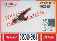 China High Quality Diesel Car Parts OE# 095000-5981 8-97603099-1 Diesel Fuel Injector Nozzle for Isuzu for sale