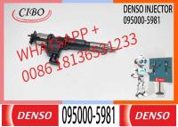 China High Quality Diesel Car Parts OE# 095000-5981 8-97603099-1 Diesel Fuel Injector Nozzle for Isuzu for sale