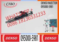 China High Quality Diesel Car Parts OE# 095000-5981 8-97603099-1 Diesel Fuel Injector Nozzle for Isuzu for sale