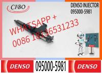 China High Quality Diesel Car Parts OE# 095000-5981 8-97603099-1 Diesel Fuel Injector Nozzle for Isuzu for sale