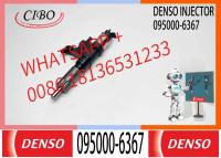 China Denso Injector 095000-6367 8976097887 8-97609788-7 for 4hk1 Engine Isuzu Injector for sale