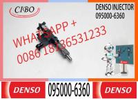 China New Diesel Fuel Common Rail Injectors 095000-6360 8-97609788-0 8-97609788-1 Case Excavator 4HK1 Injector for sale