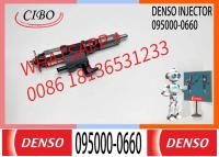 China New Common Rail Injector 095000-0660 8982843930 8-98284393-0 Fuel Injector for ISUZU 4HK1 6HK1 Engine for sale