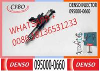 China New Common Rail Injector 095000-0660 8982843930 8-98284393-0 Fuel Injector for ISUZU 4HK1 6HK1 Engine for sale