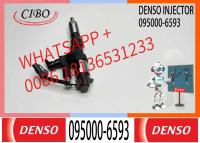 China Fuel Injector 095000-6593 Common Rail Fuel Oil Injector Fuel Injector Assy 095000-6592 for HINO J08E for sale