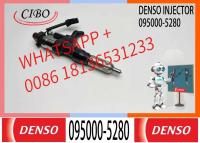 China New Diesel Fuel Common Rail Injectors 23670-E0291 23910-1360 095000-5280 500 Series 7.7d J08E Ranger Injector for sale