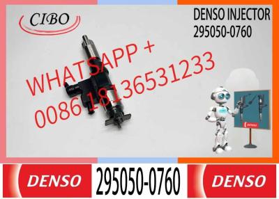 China Common Rail Fuel Injector 295050-0760 for HINO N04C EURO4 Dutro 300 Series 23670-E0380 Excavator for sale