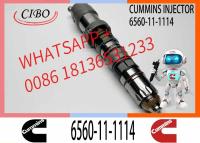 China Genuine New 6560-11-1114 6245-11-3100 6156-11-3300 Fuel Injector For Komatsu Saa6d170e-3 6d170e-3 Qsk23-c 6D125 Engine for sale