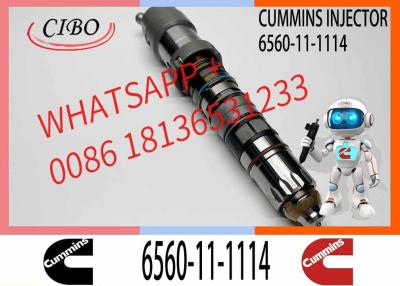 China Genuine New 6560-11-1114 6245-11-3100 6156-11-3300 Fuel Injector For Komatsu Saa6d170e-3 6d170e-3 Qsk23-c 6D125 Engine for sale