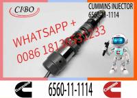China Genuine New 6560-11-1114 6245-11-3100 6156-11-3300 Fuel Injector For Komatsu Saa6d170e-3 6d170e-3 Qsk23-c 6D125 Engine for sale