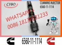 China Genuine New 6560-11-1114 6245-11-3100 6156-11-3300 Fuel Injector For Komatsu Saa6d170e-3 6d170e-3 Qsk23-c 6D125 Engine for sale