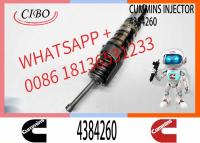 China QSX15 engine Common rail fuel injector Diesel spare part 4384260 For CUMM-INS1 X15 diesel Engine for sale
