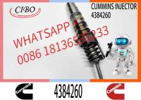 China QSX15 engine Common rail fuel injector Diesel spare part 4384260 For CUMM-INS1 X15 diesel Engine for sale