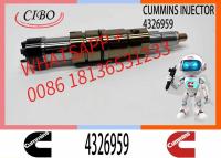 China Genuine Diesel Common Rail Fuel Injector 4955080 2872544 For ISZ Engine Parts 4326959 for sale