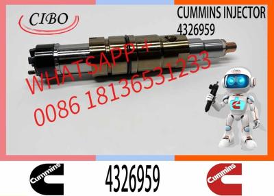 China Genuine Diesel Common Rail Fuel Injector 4955080 2872544 For ISZ Engine Parts 4326959 for sale