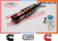 China Genuine Diesel Common Rail Fuel Injector 4955080 2872544 For ISZ Engine Parts 4326959 for sale