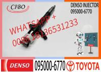 China New Diesel Common Rail Fuel Injector 095000-6770 0950006770 23670-39145 2367039145 for Fuel System for sale