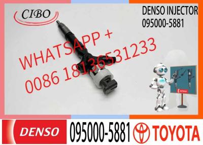 China Diesel Common Rail Fuel Injector 095000-5880 095000-5660 095000-5881 9709500-588 23670-30050 for TOYOTA 2KD-FTV Engine for sale