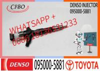 China Diesel Common Rail Fuel Injector 095000-5880 095000-5660 095000-5881 9709500-588 23670-30050 for TOYOTA 2KD-FTV Engine for sale