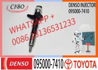 China Diesel 095000-7410 095000-7411 095000-7412 Fuel Injector Nozzle for Den-so 7410 7411 Toyo-ta Hilux for sale