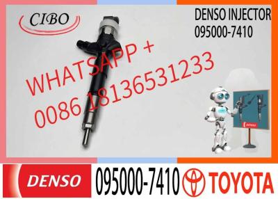 China Diesel 095000-7410 095000-7411 095000-7412 Fuel Injector Nozzle for Den-so 7410 7411 Toyo-ta Hilux for sale