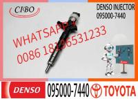 China Hot Sale High Quality Diesel Common Rail Injector 095000-7440 2367039265 23670-39265 For TOYOTA DYNA 1KD-FTV for sale
