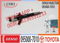 China Diesel Common Rail Injector 095000-6710 095000-7010 23670-30120 23670-39165 23670-39166 23670-39225 23670-39265 for sale