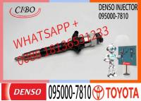 China 23670-30290 095000-7820 095000-7810 23670-39265 23670-30120 for Toyota 1KD 2KD Engine Fuel Injector for sale