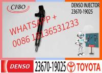 China Common Rail Fuel Injector 295700-0560 23670-09430 23670-11020 23670-19025 for TOYOTA HILUX REVO 2.4 injectors for sale