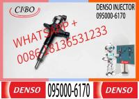 China Denso Fuel Injector assy 095000-6170 8-98055863-0  8-98011605-0 For ISUZU D-MAX diesel Engine 4JJ1 for sale