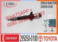China High Quality Diesel Fuel Common Rail Injector 295050-0100 23670-30196 For Toyota 1KD 2KD for sale