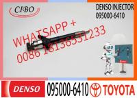 China Denso Common Rail 095000-6410 Diesel Fuel Injector 095000 6410 For Toyota 23670-0R030 Hilux D4D 2KD-FTV Engine for sale