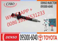 China 095000-6040 Man Truck Injector 0445111007 Injector Diesel Fuel For 23670-0R020 2AD-FTV Diesel Engine for sale
