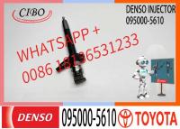 China Denso Common Rail 095000-5610 Diesel Injector For Denso 23670-0R160 23670-0R010 Toyota Avensis Corolla 2.2 D 2AD-FTV for sale