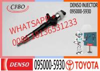 China Common Rail Injector 095000-5930 23670-09060 For Toyota Hilux 2KD-FTV for sale