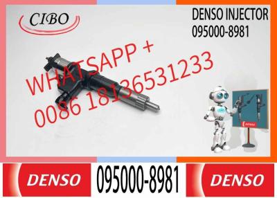 China 100% Neutral Diesel Fuel Injector Common Rail Injector 095000-8981 8-98167556-1 for sale