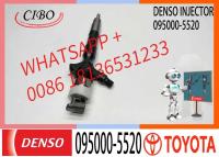 China Fuel Injector For Toyota Hilux Spare Parts OEM 095000-5520 23670-0L010 for sale