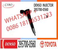China Fuel Injector Assembly  23670-09430 23670-19025 23670-11020  295700-0560 for sale