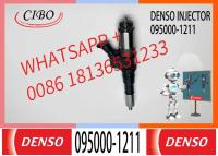 China New Diesel Fuel Injector 095000-1210 095000-1211  6156-11-3300  for KOMATSU Excavator for sale