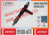 China Fuel injector 095000-6070  6251-11-3100 For KOMATSU PC350-7 PC400-7 for sale