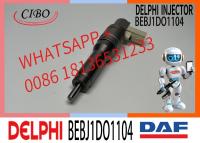 China Diesel Fuel Injector common rail parts injector BEBJ1DO0003 1972591 BEBJ1DO1104 1972590 for VOL-VO for sale