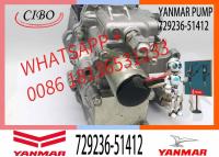 China Fuel Injection Pump 729236-51412 For Yanmar 3TNV88 Engine Injector Pump for sale